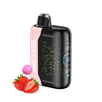 Geek Bar Pulse X 25K Strawberry B-Pop – Hi-Life Smoke Shop