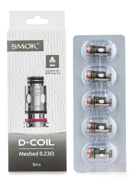 Smok D Replacement Coils {Meshed 0.23ohm} – Hi-Life Smoke Shop