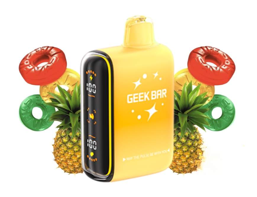 Geek Bar Pulse 15000 Disposable Vape (Pineapple Savers) – Hi-Life Smoke ...